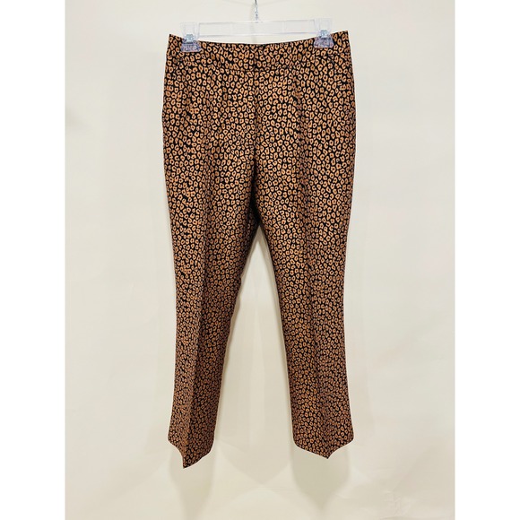 kate spade | Pants & Jumpsuits | Kate Spade Womens Leopard Print Ankle ...